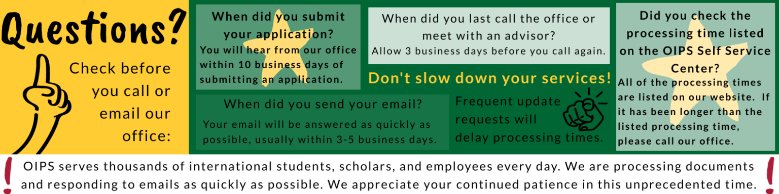 OIPS is online! - Office of International Programs and Services