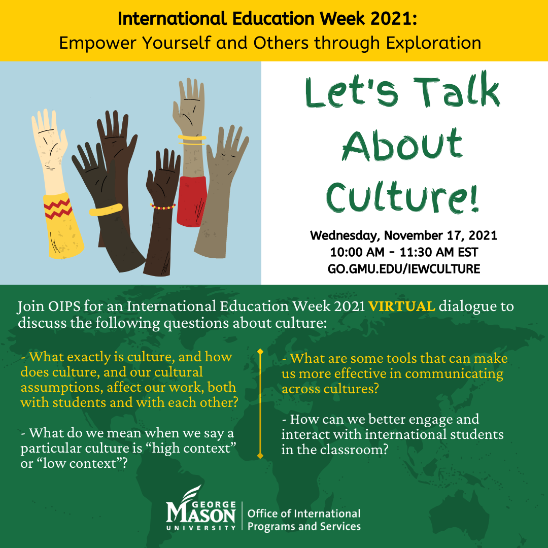 International Education Week 2021 | International Programs and Services